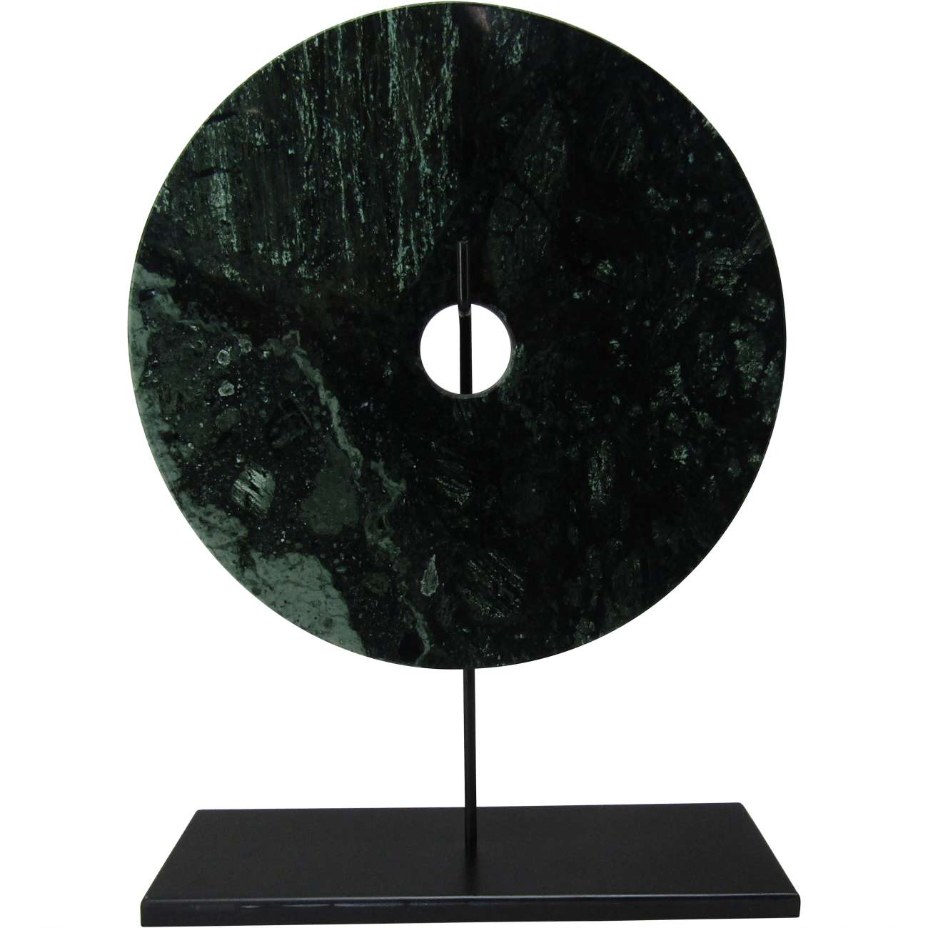 Green marble disc – Barnes & Fadden