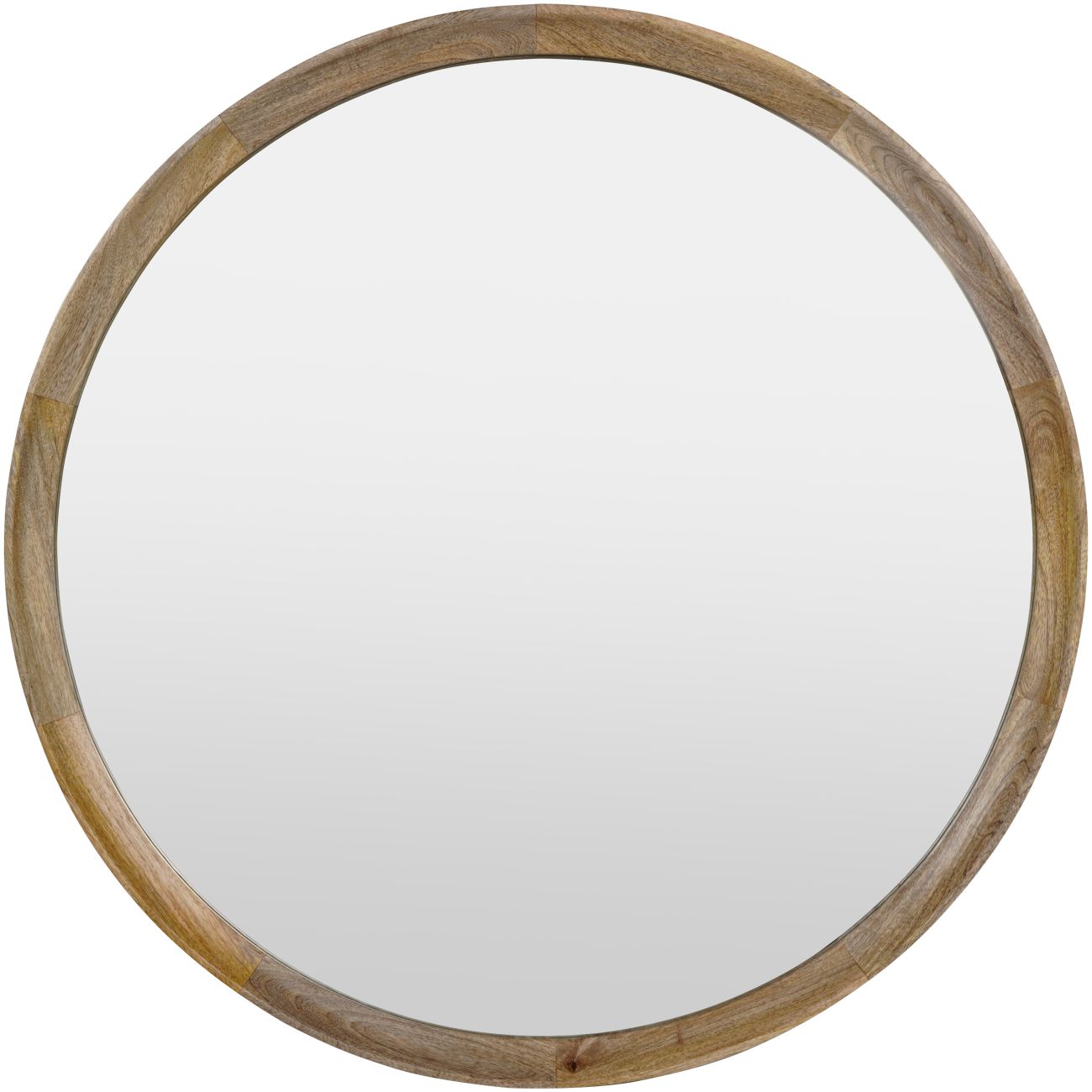 Solid Wood Round Mirror (large)-3 – Barnes & Fadden