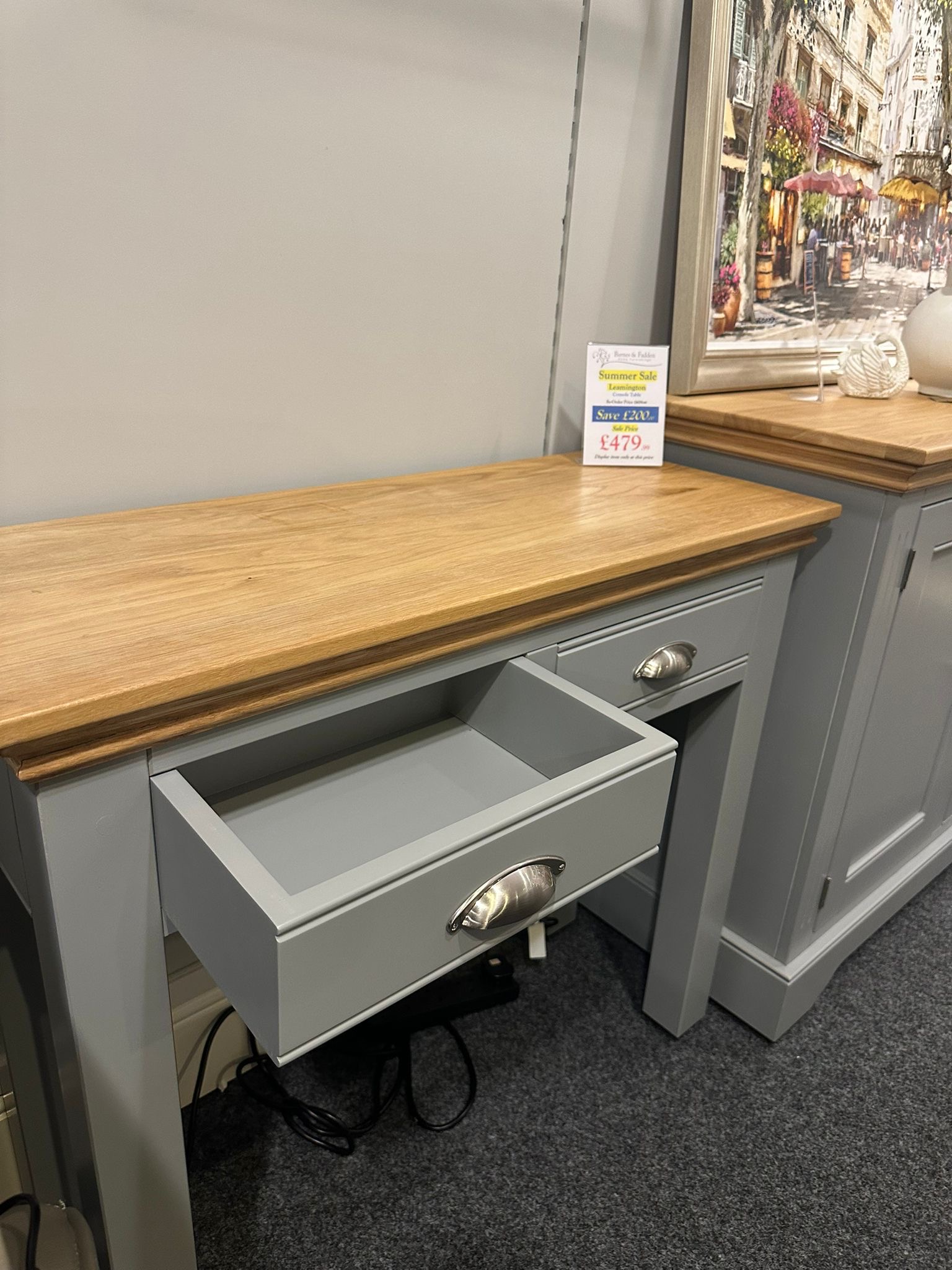 Leamington console table – Barnes & Fadden